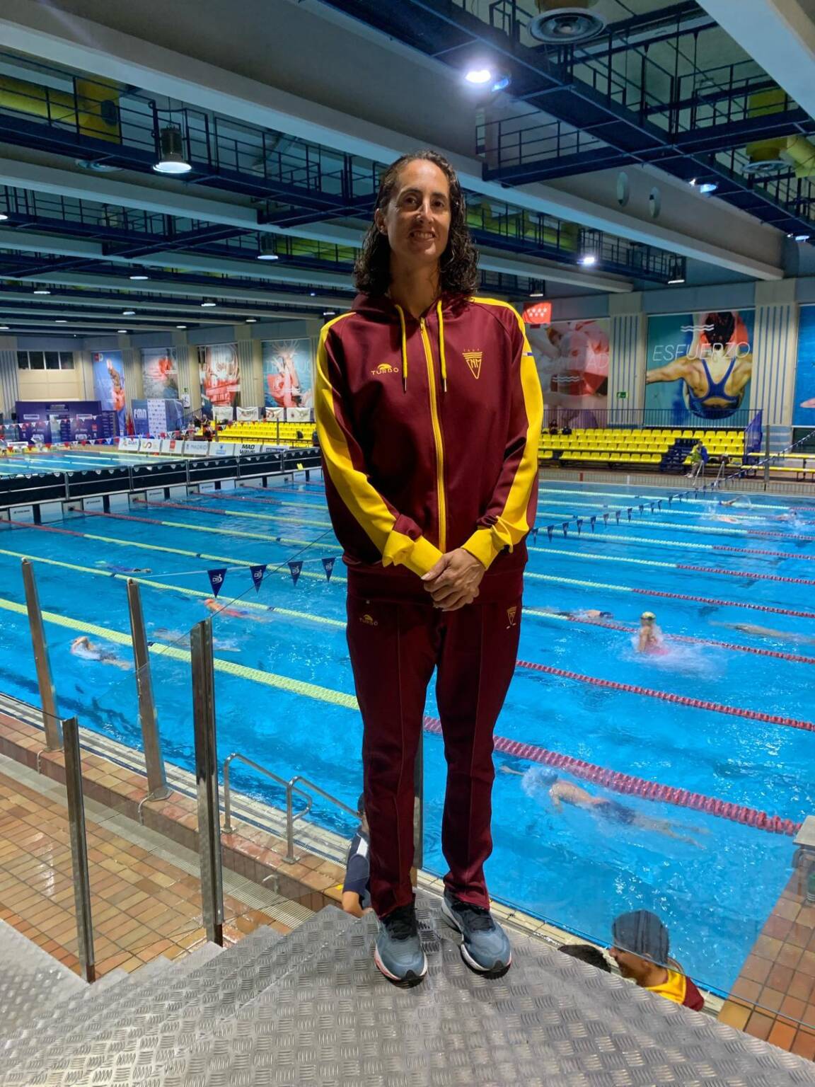 Mariana Pacheco se corona como campeona de España de 100 metros mariposa - Club Natación Metropole